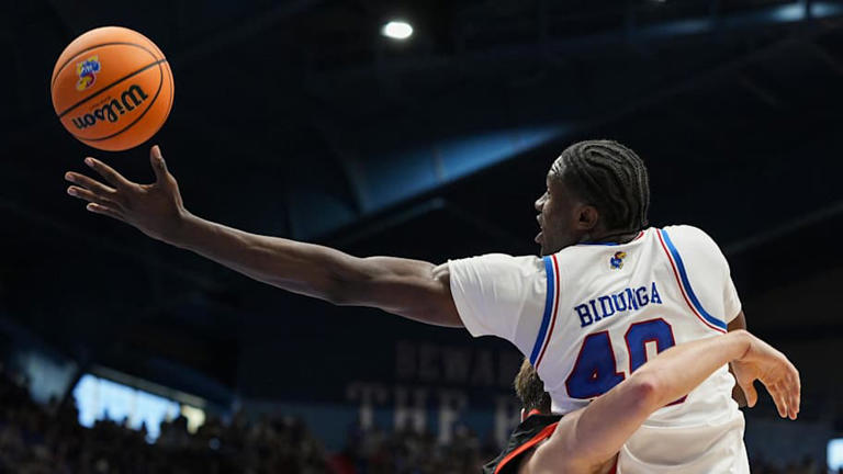 NBA Draft: Kansas' Flory Bidunga Delivers in Darryn Peterson's Absence
