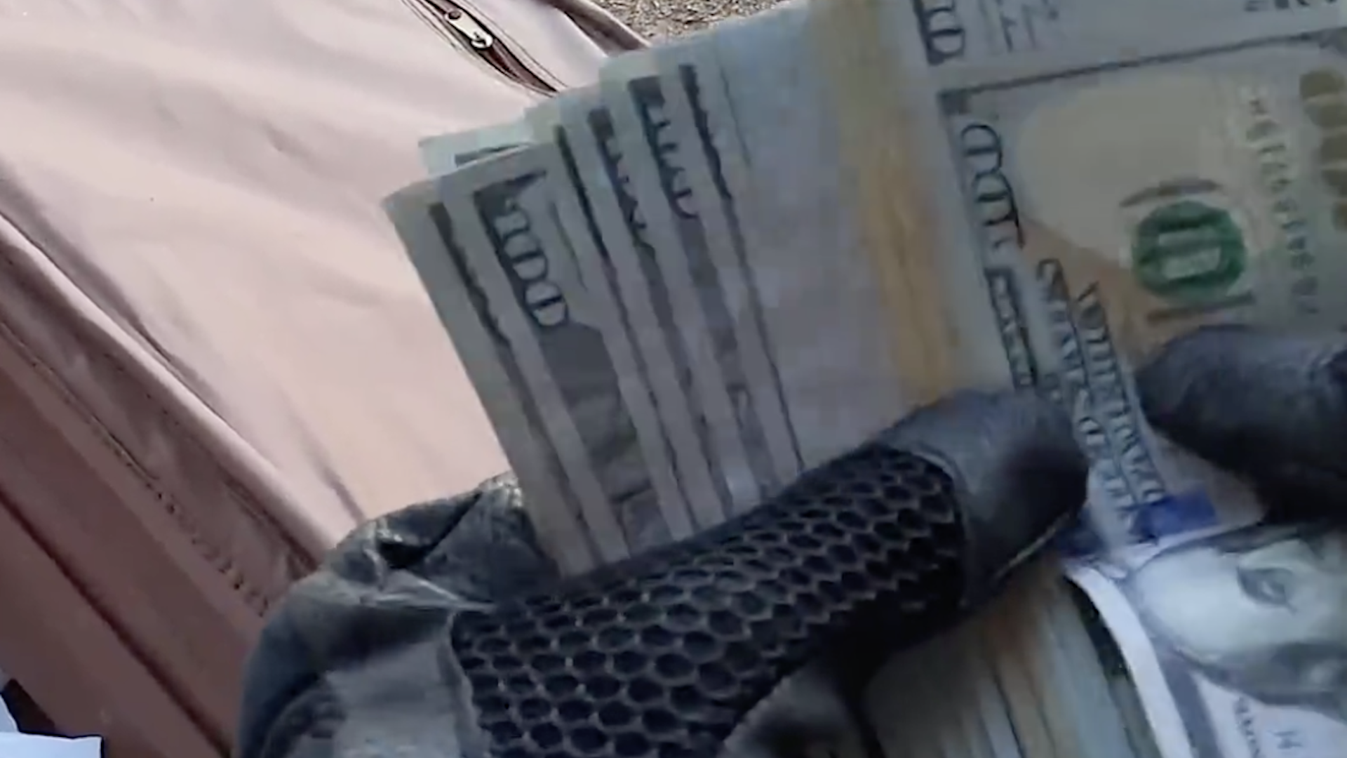 Rider discovers five thousand dollars hidden underneath bridge during ...