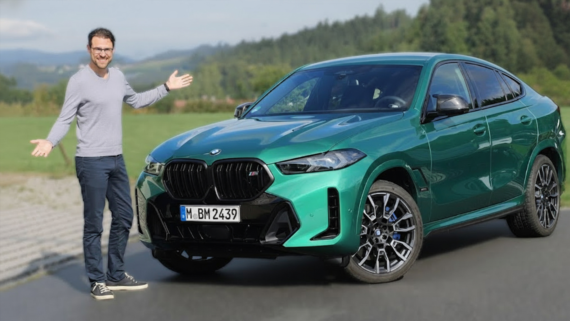 Driving the 2024 BMW X6 M60i V8
