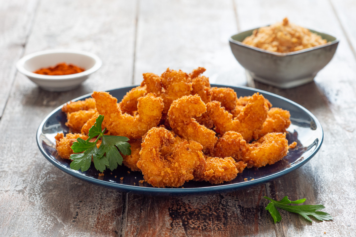 Paprika Fried Prawns