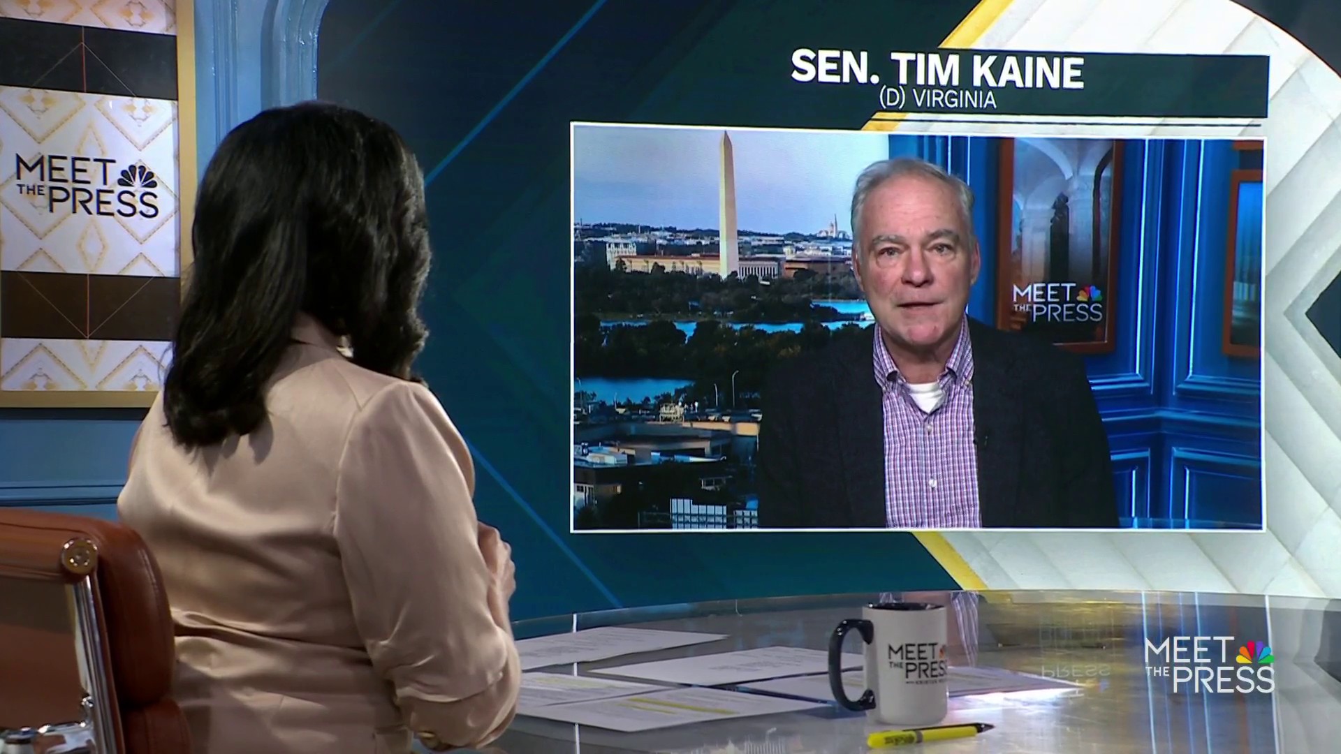 Tim Kaine tells House Democrats calling for Schumer’s ouster to ‘focus ...