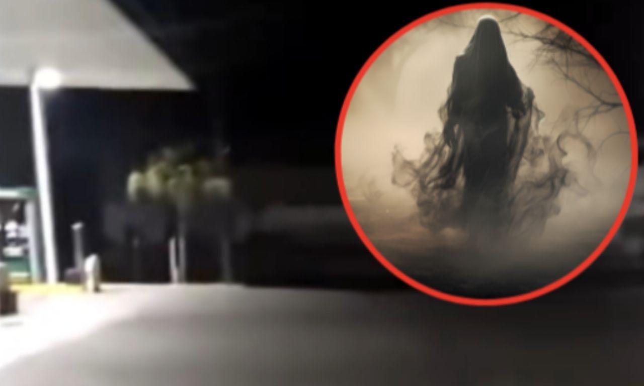 Empleados de una gasolinera en Veracruz graban el llanto de La Llorona ...