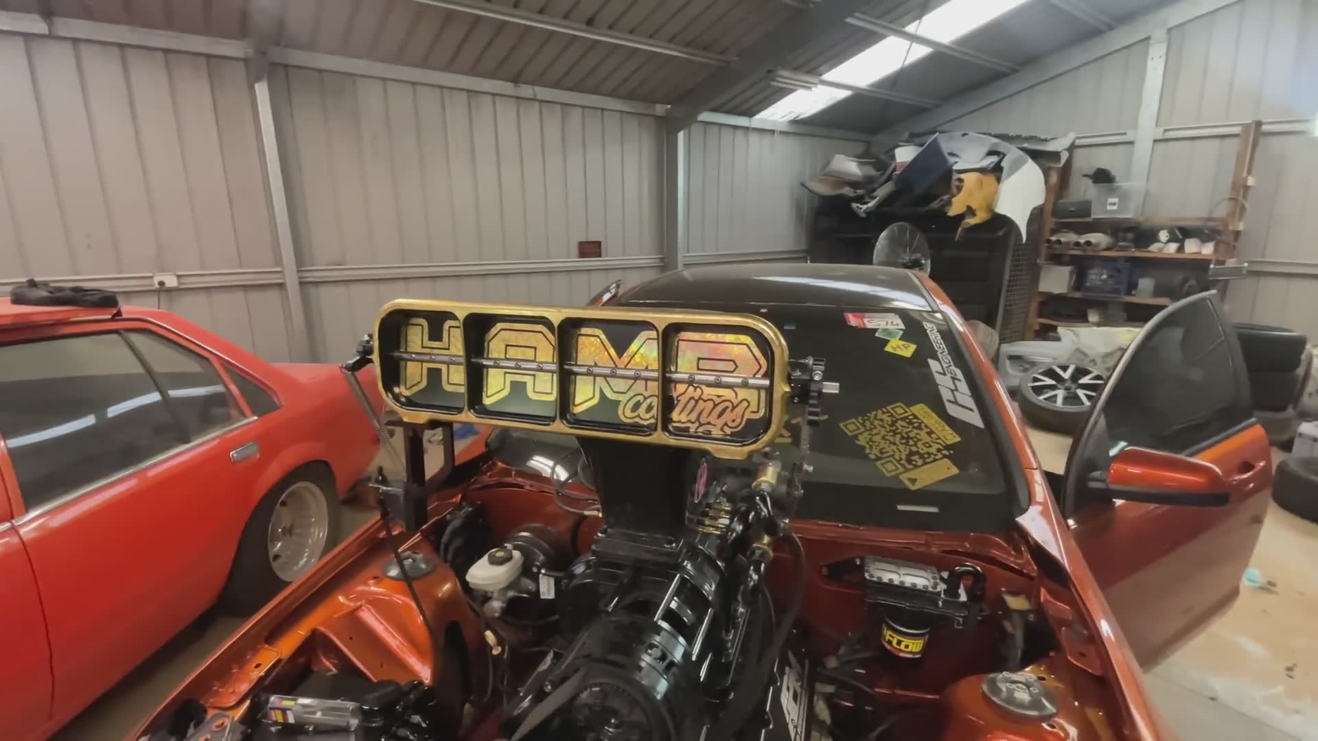 Tour of a purpose-built American muscle car packing nearly two thousand ...