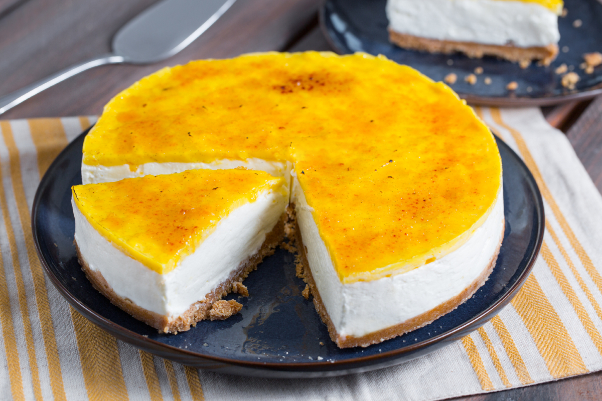 Cheesecake with Crème Brûlée