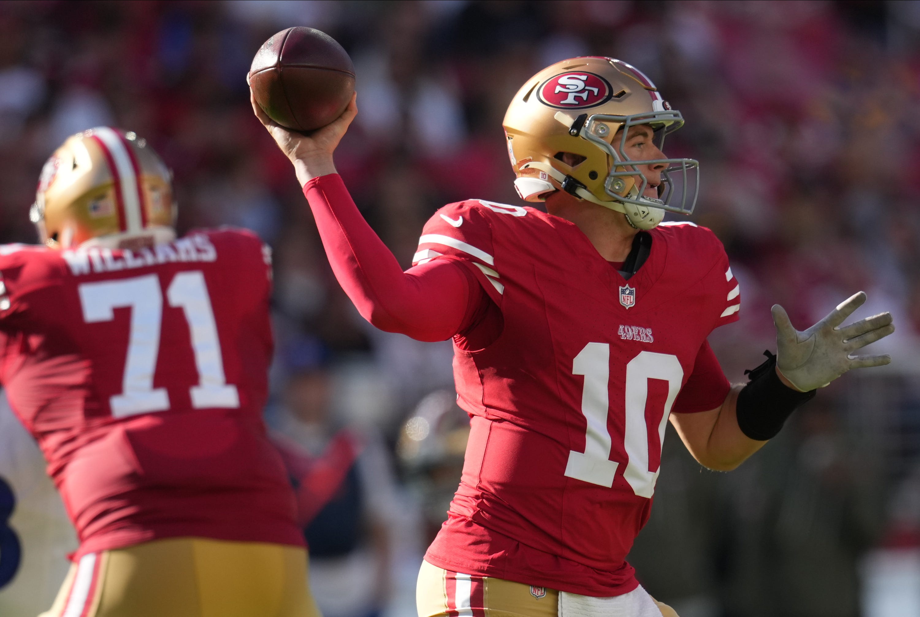 NFL analyst suggests 49ers trade Mac Jones to fill huge need