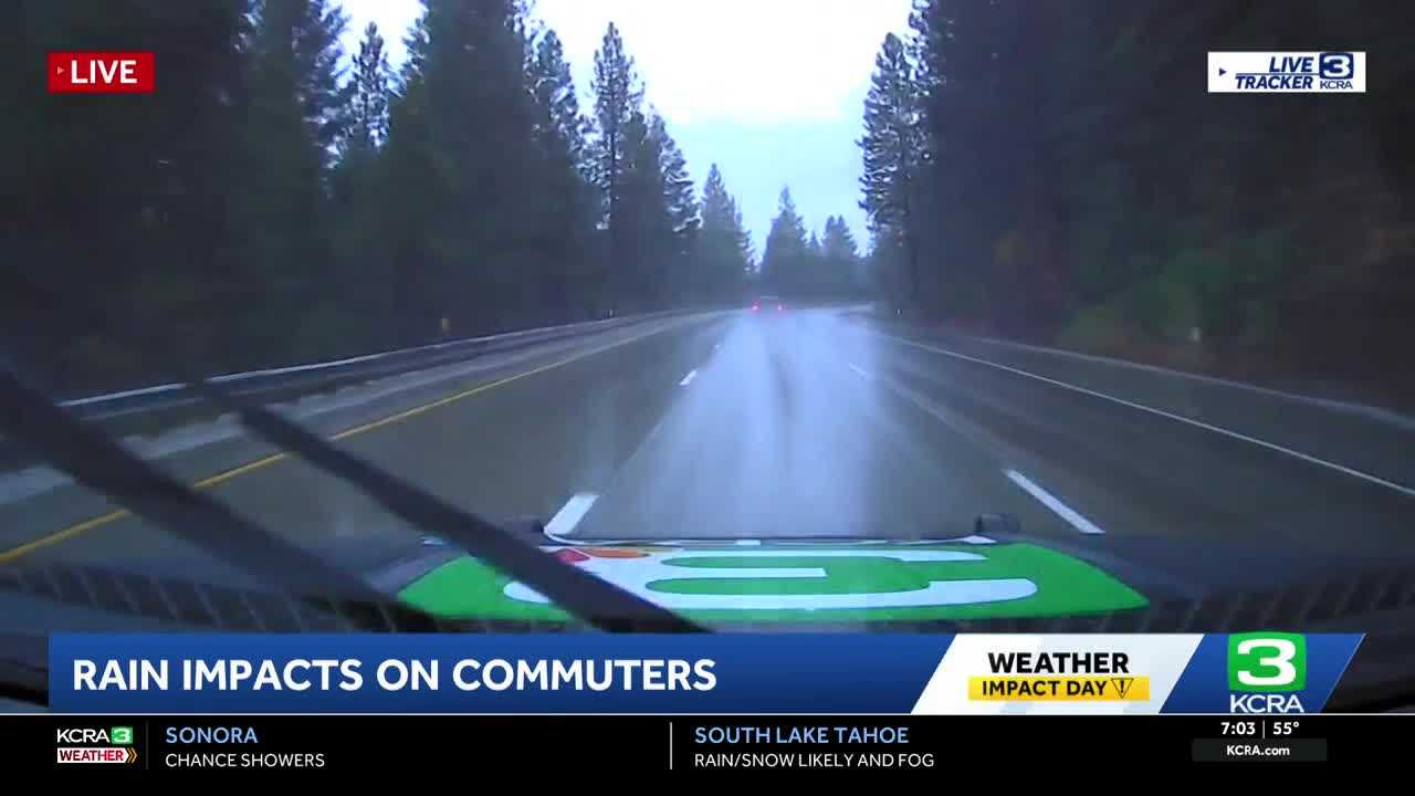 How to track Doppler radar, traffic and rain totals for California storm