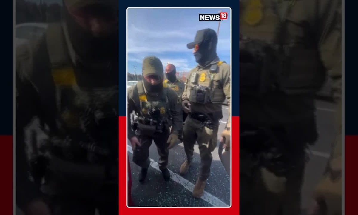 ICE Agents Smash Car Window During Charlotte Operation | Shocking ...
