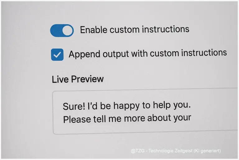 Micro‑UX für Custom Instructions: Wie kleine Format‑Fixes Signale ändern