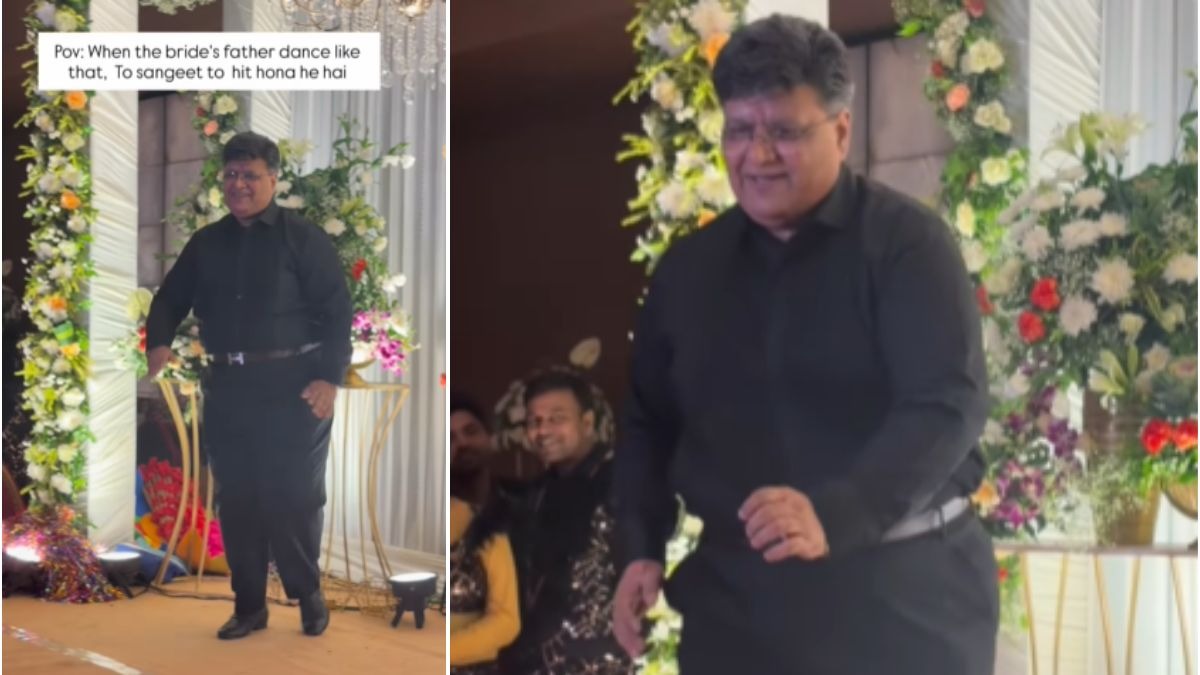 Man's slow-motion dance at daughter's sangeet is a superhit video on ...