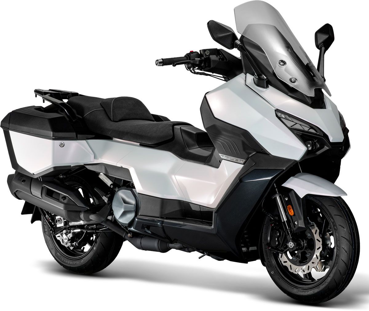 SYM TTLBT 508 : valises, Apple CarPlay et 45 ch pour voyager en 2026