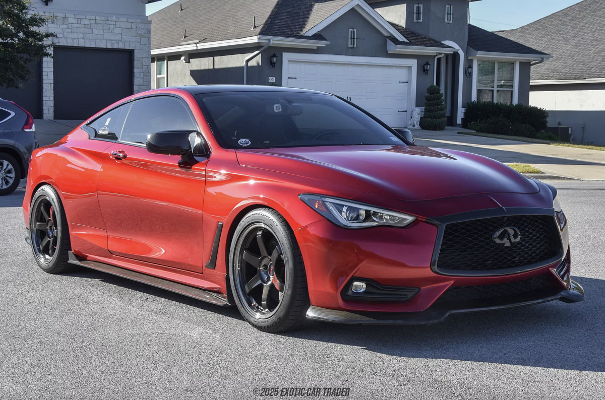 2017 Infiniti Q60 Red Sport 400 For Sale with 62,632 Miles