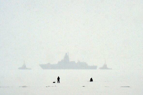 Russian military spy ship spotted just miles off US coast as Washington ...