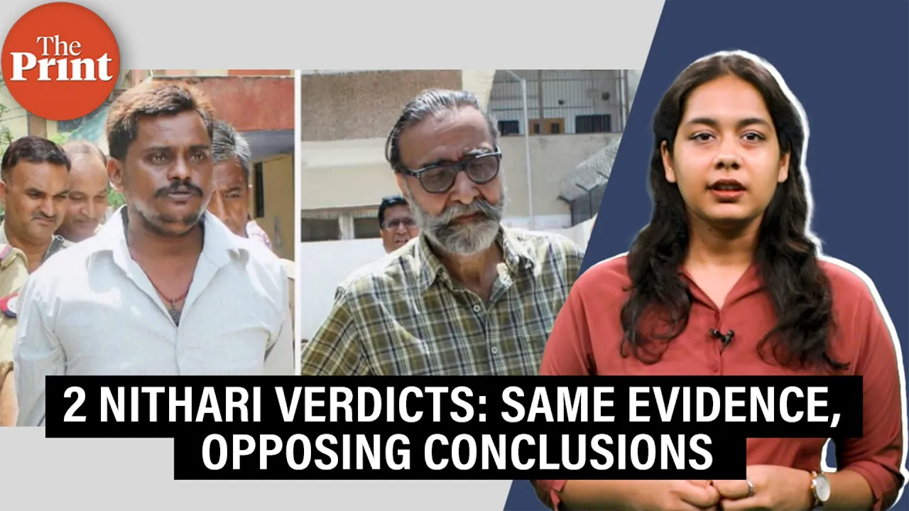 A tale of 2 Nithari verdicts—how same evidence 14 yrs apart led to ...