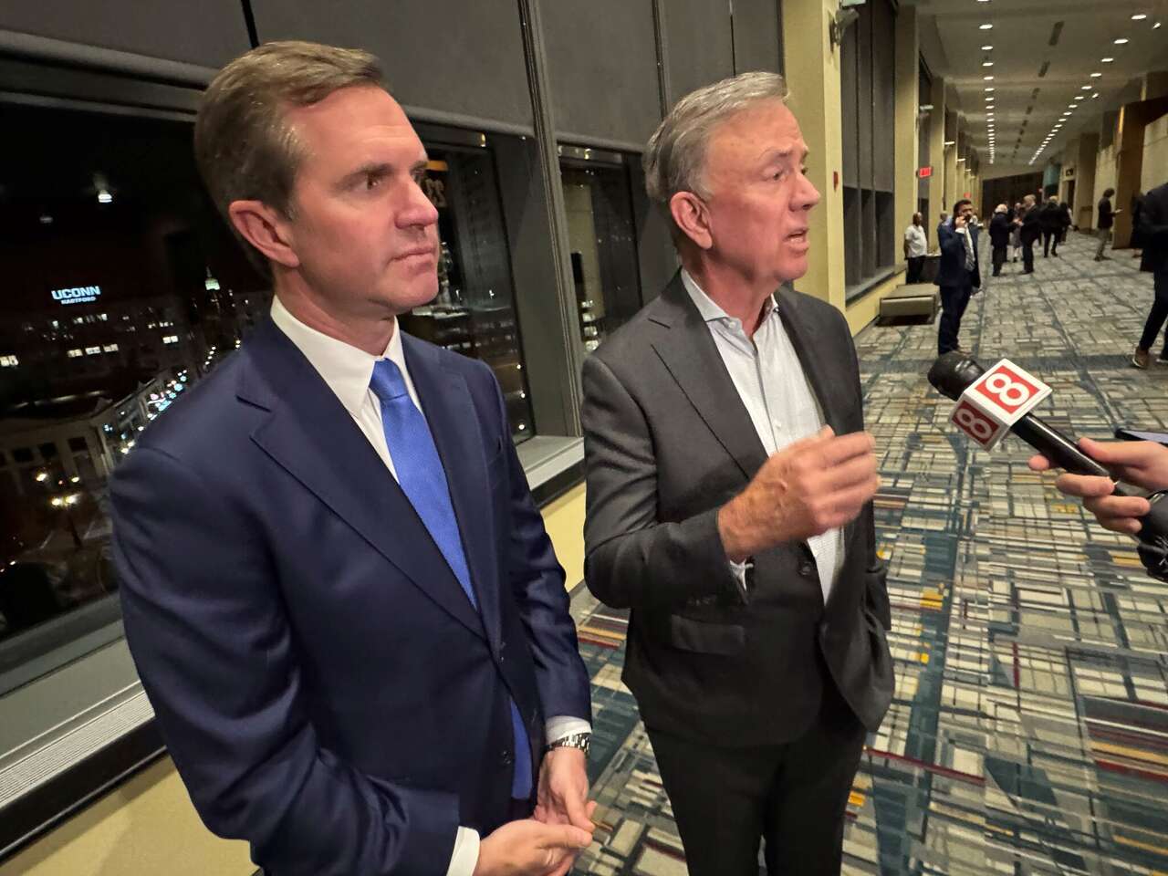 Kentucky governor Beshear makes pitch for Lamont's third term