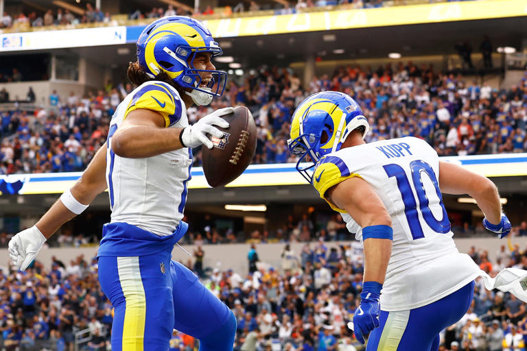 Like old times: Puka Nacua and Cooper Kupp play catch before Rams-Seahawks