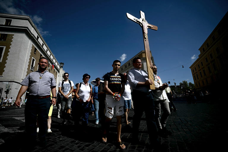 Trans women attend Vatican event with Pope Leo, but not at head table