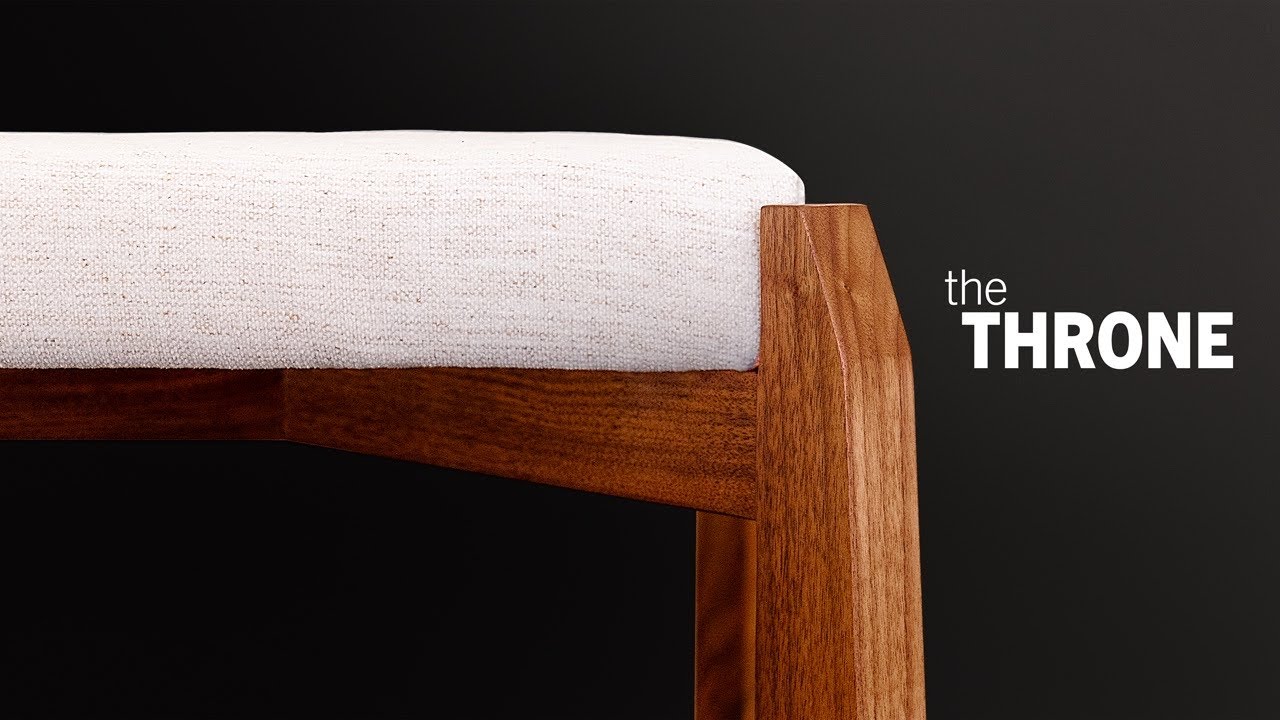 A woodwork king needs a throne: make it!