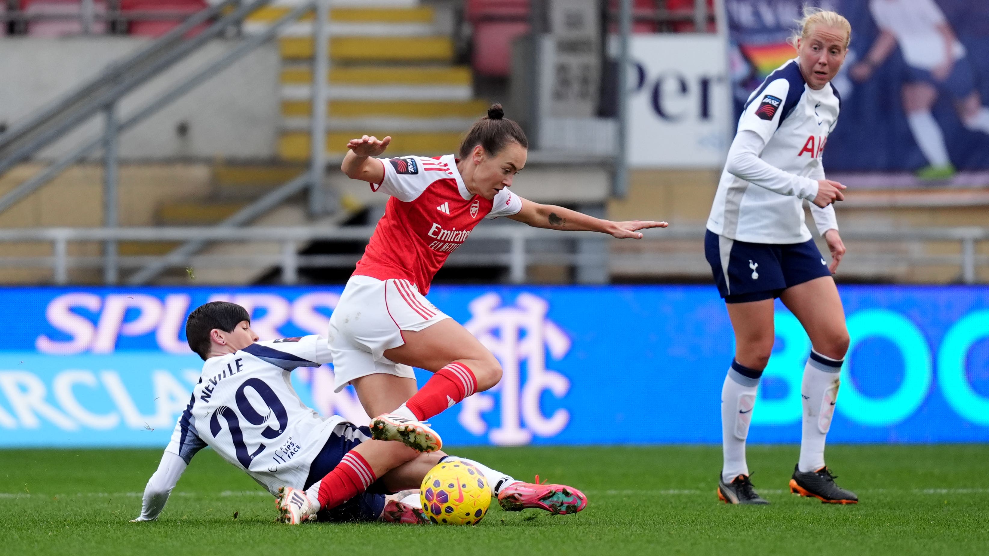 Tottenham and Arsenal play out goalless draw in north London derby