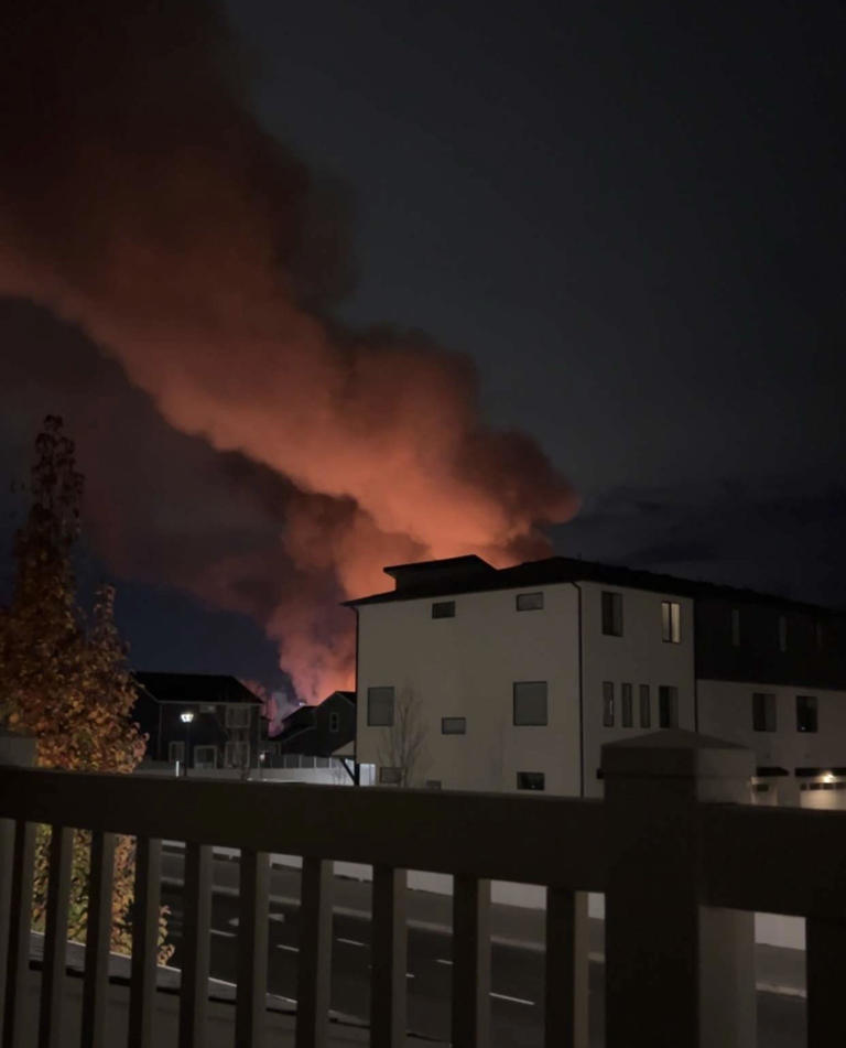 Major fire breaks out at American Fork honey farm