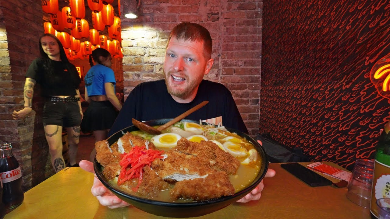 Godzilla Ramen Challenge! 🍜🔥