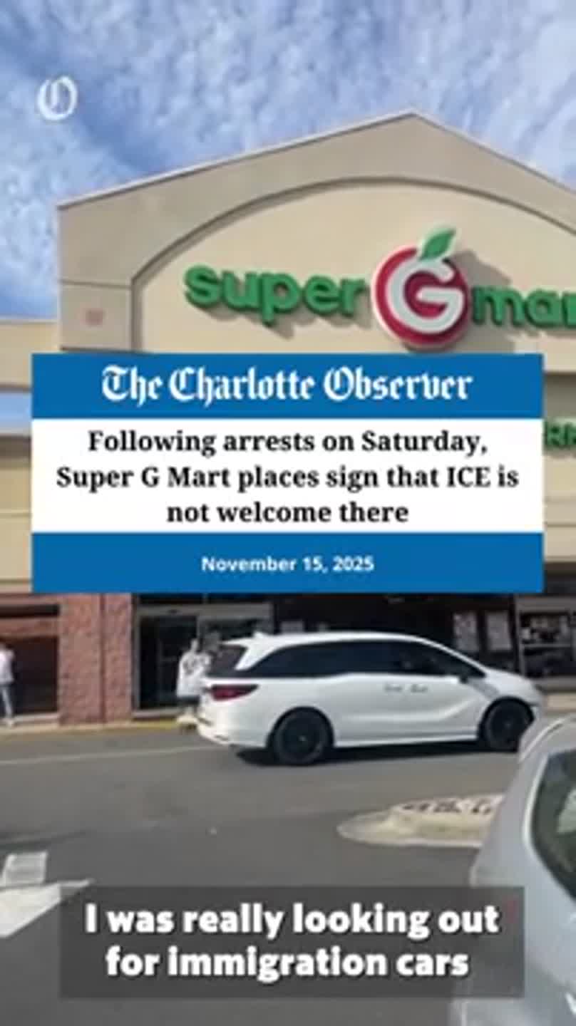 Super G Mart says ICE is not welcome there after Saturday arrests by ...