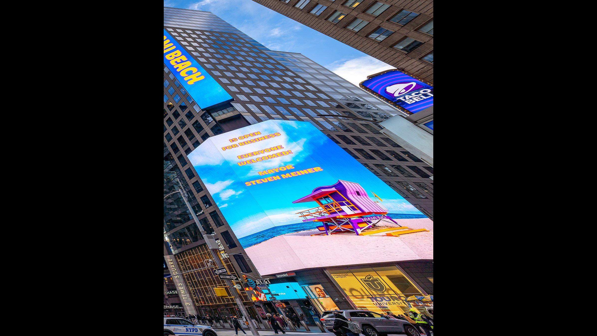 Developer says he paid for Miami Beach mayor's billboards in Times Square