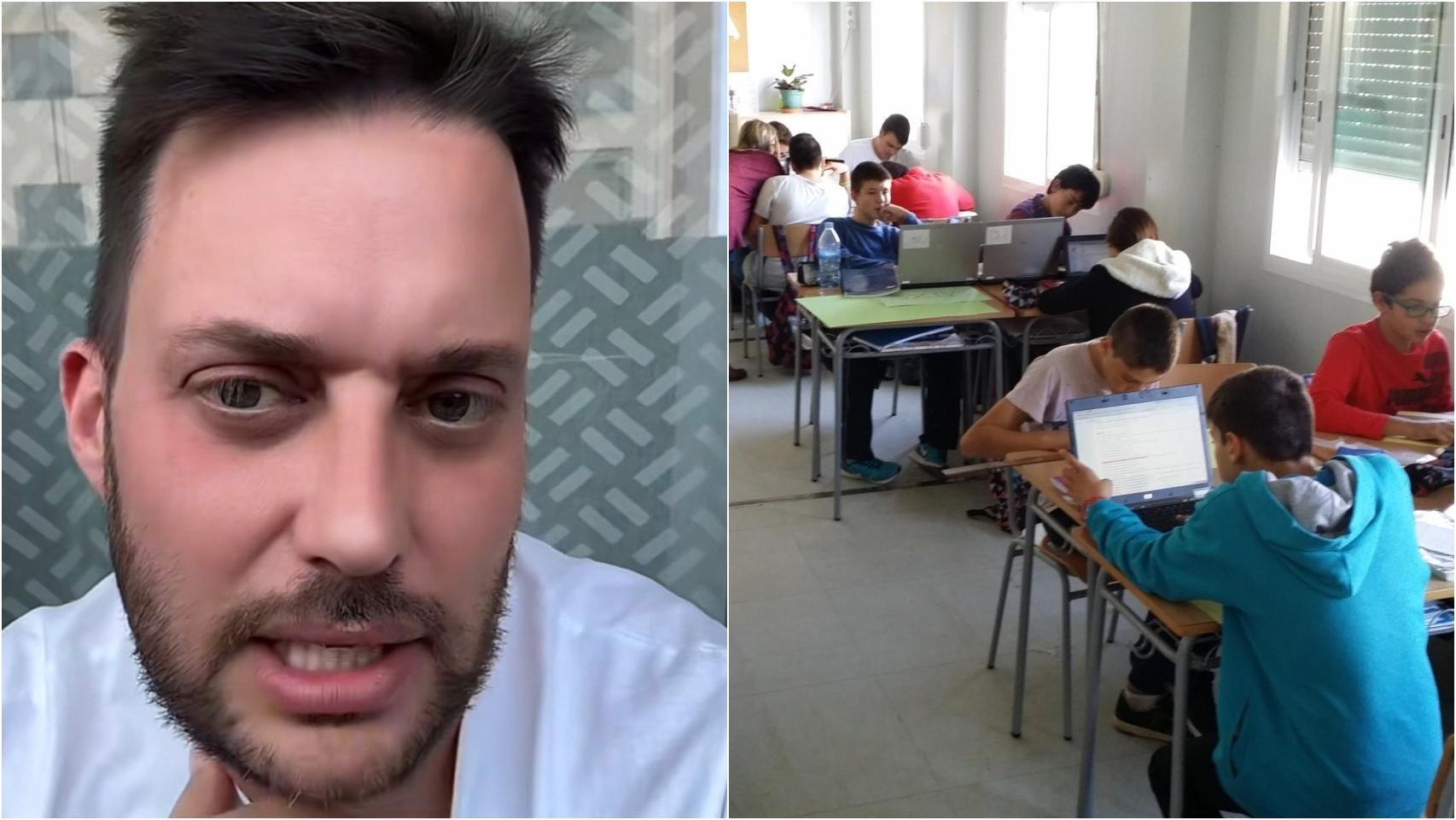 Rubén Romero, profesor de Primaria: "No puedo más. Hay niños y padres ...