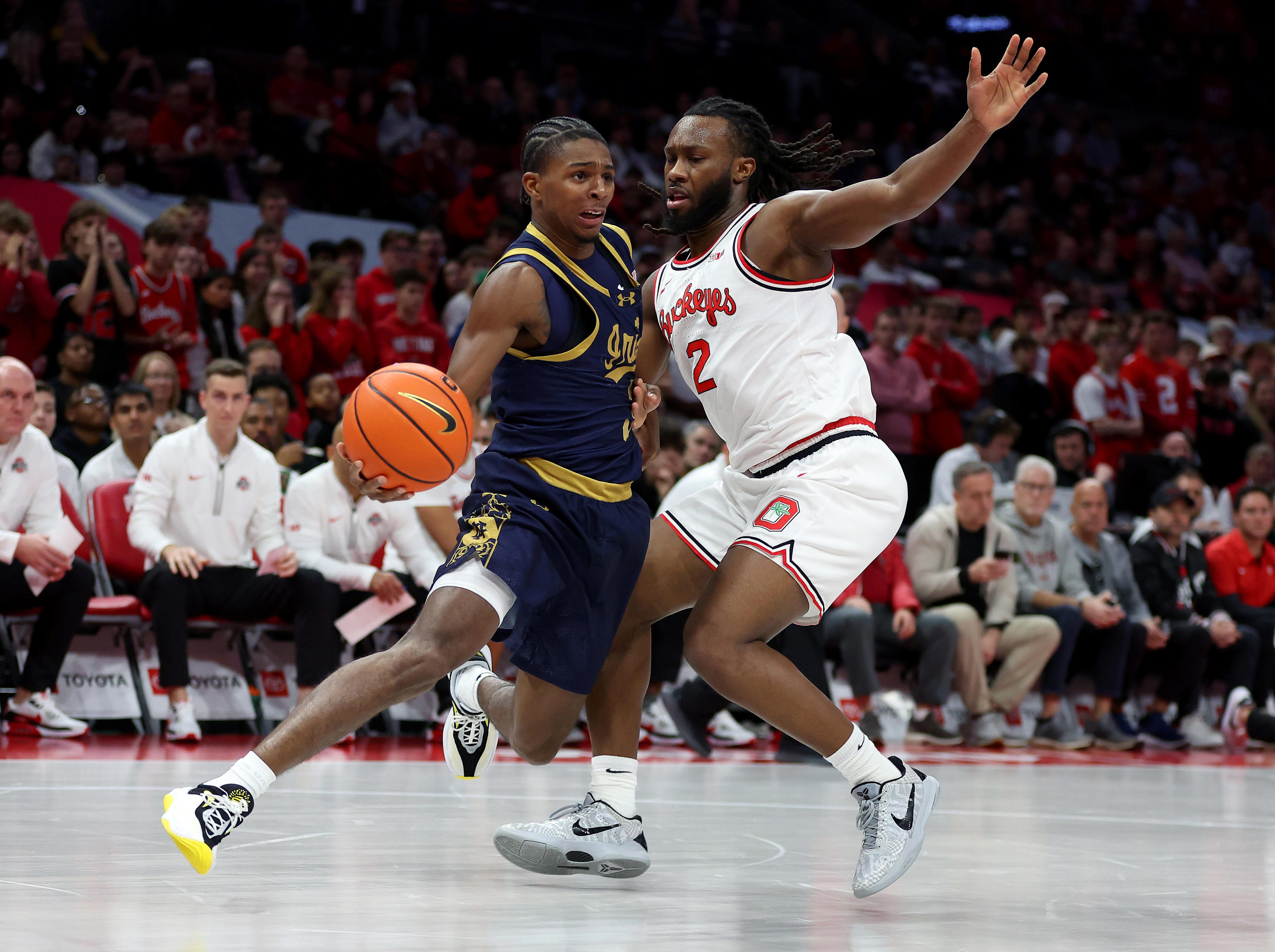 Notre Dame basketball can’t close late, loses on last-second shot to ...