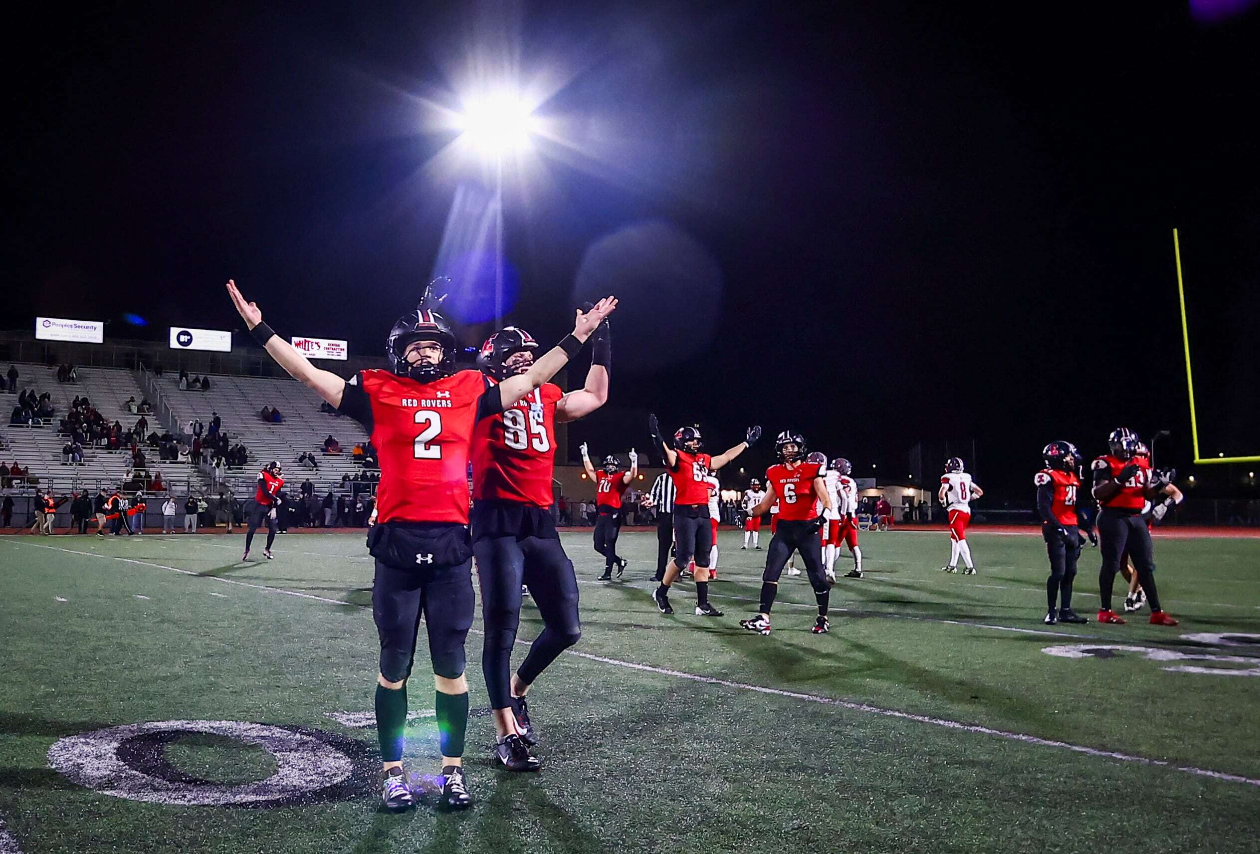 Easton football seniors took different paths to championship glory