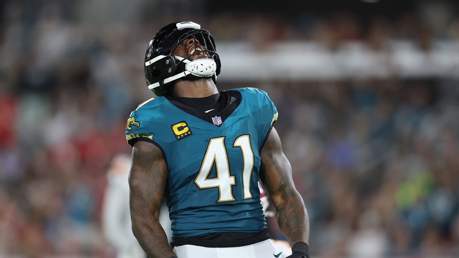 Jaguars’ Josh Hines-Allen almost messed up record setting sack