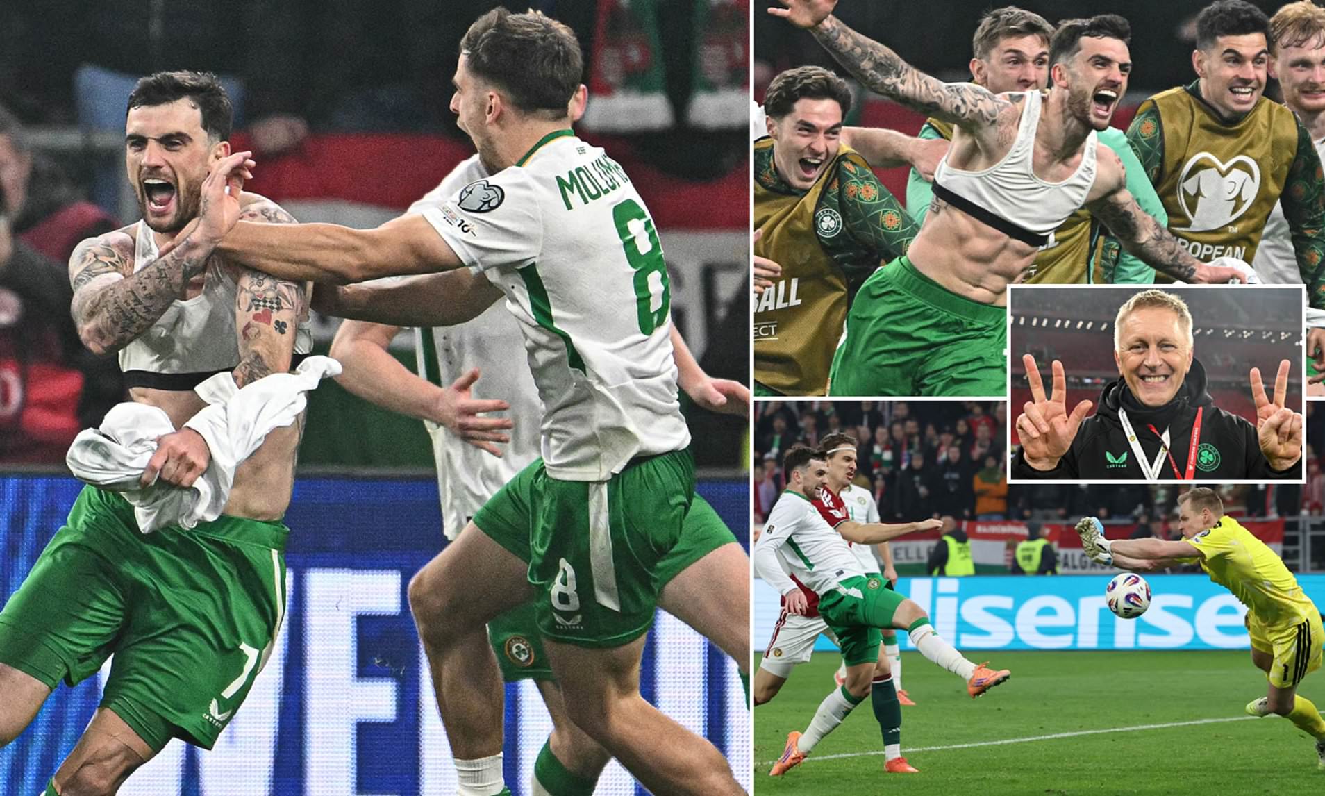 The pluck of the Irish! Drama as Ireland seal World Cup play-off spot ...