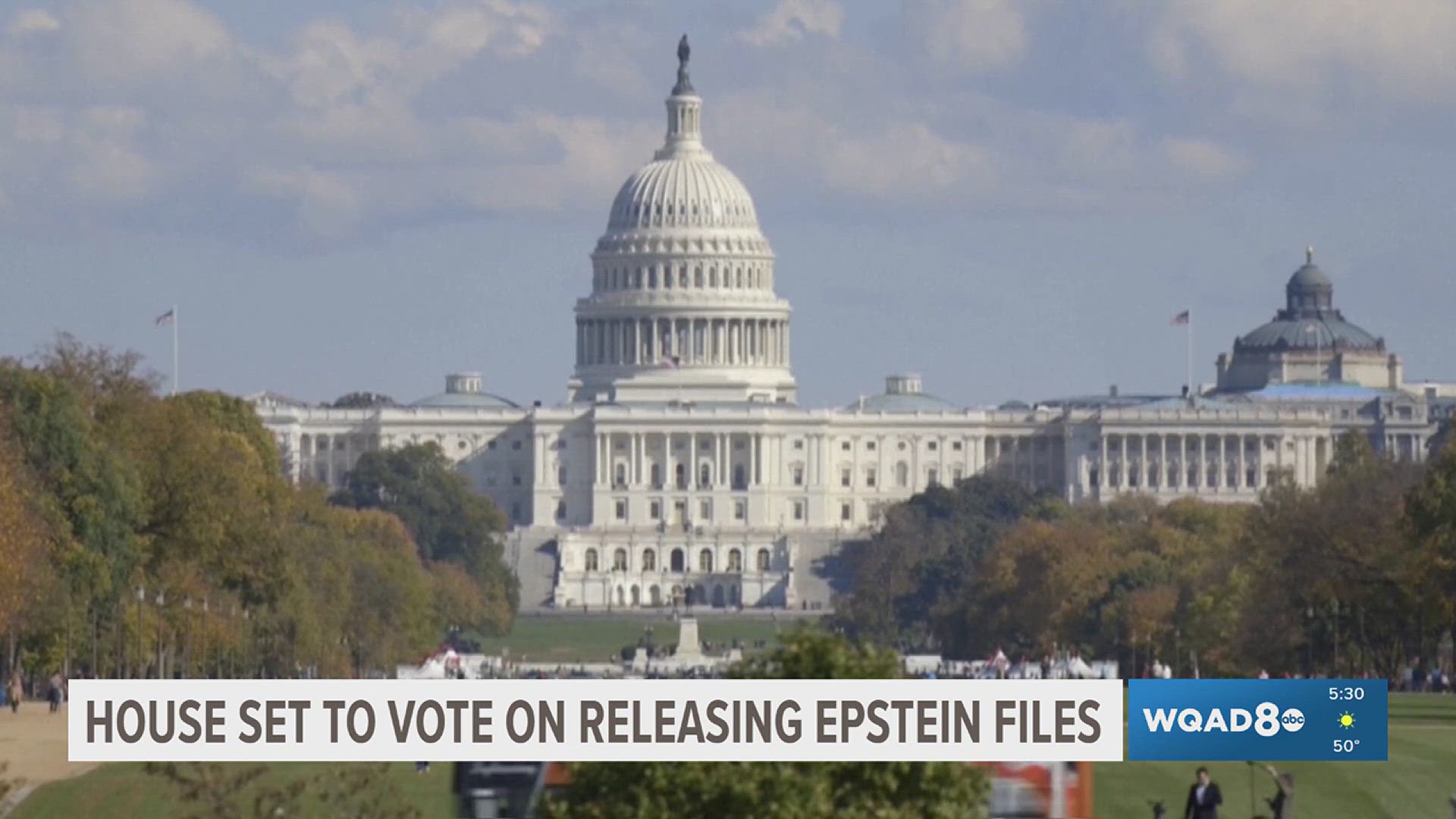 House set to vote on release of Epstein files