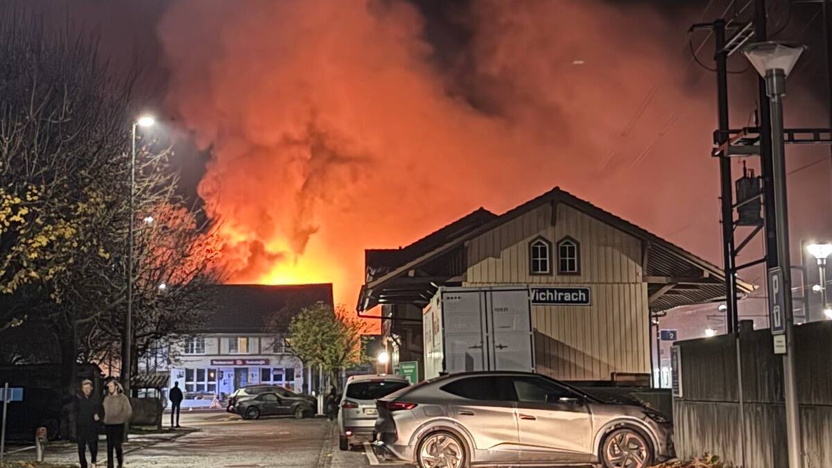Beim Bahnhof in Wichtrach BE: Evakuationen und Verletzte bei ...