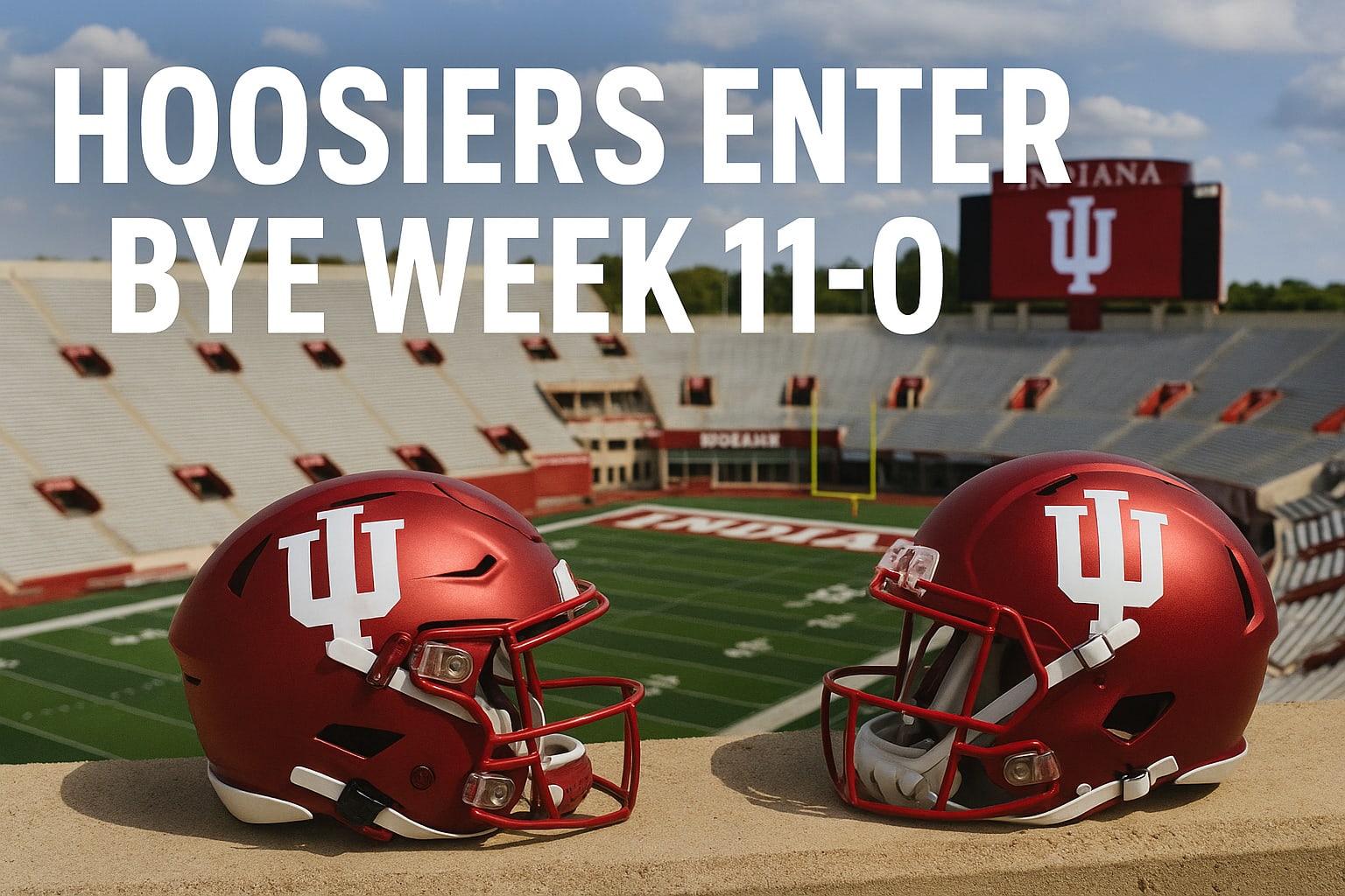 Undefeated and Unfinished: Hoosiers Hit the Bye Week at 11–0 With Clear ...