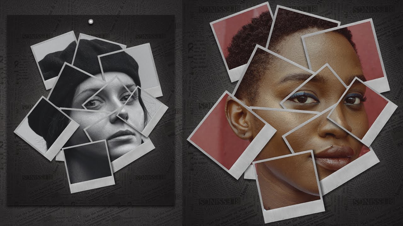 How to Make Any Image Look Like a Glued Poster in Photoshop