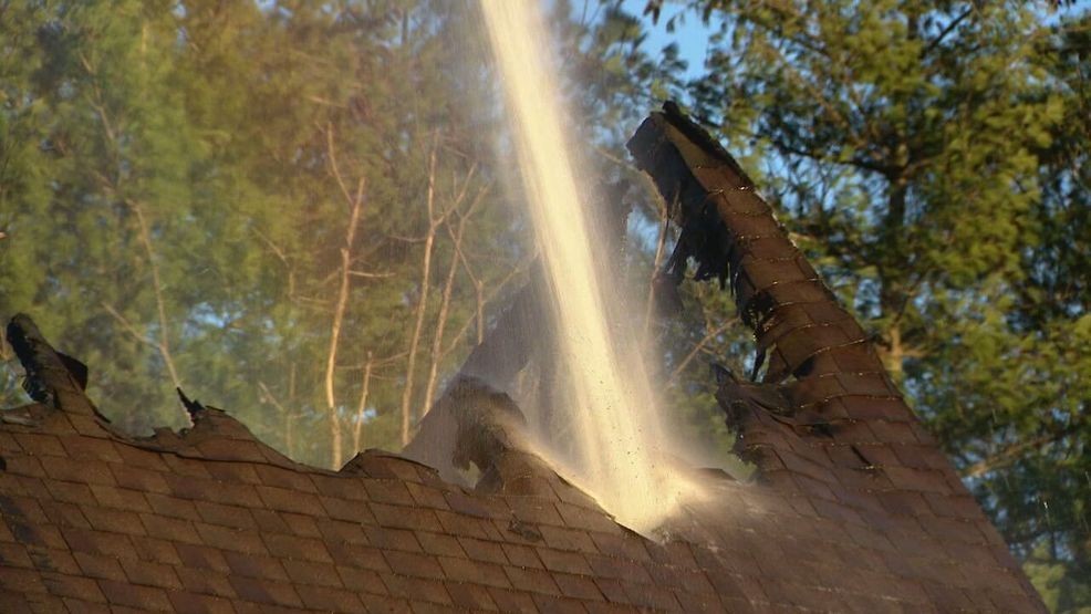 House fire in Clinton displaces two adults and a dog; no injuries reported