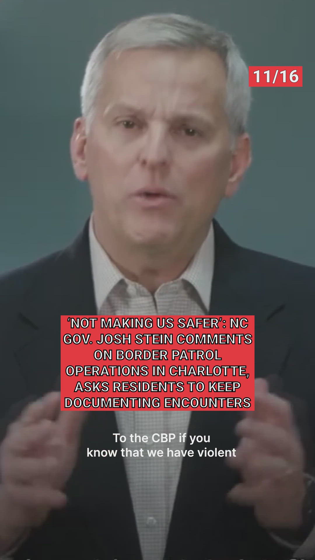 'Not making us safer': NC Gov. Josh Stein comments on border patrol ...