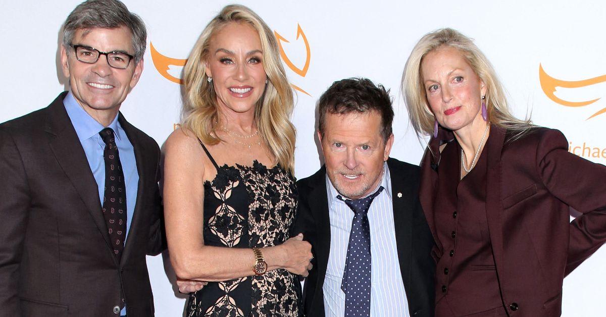 Michael J. Fox Makes Rare Red Carpet Appearance With Wife and Their 4 ...