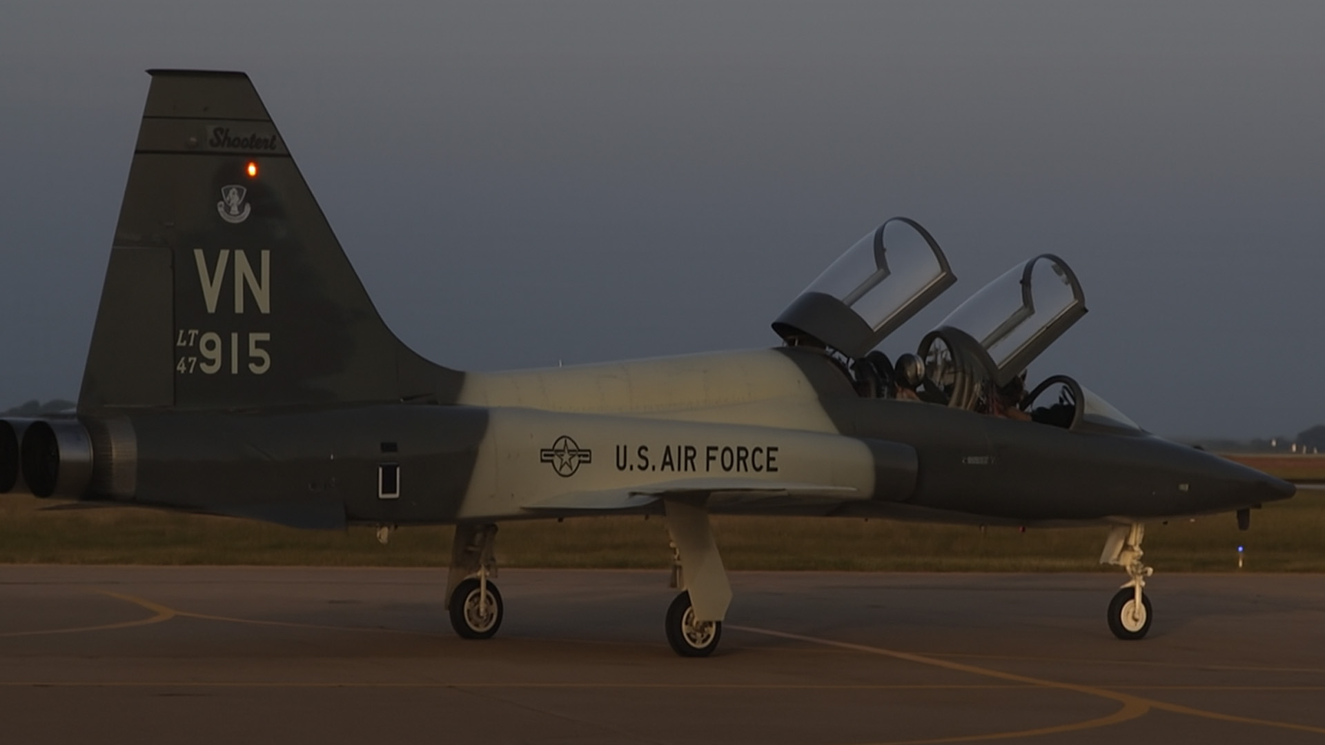 T-38 Pilots Launch Early Morning Training Flights