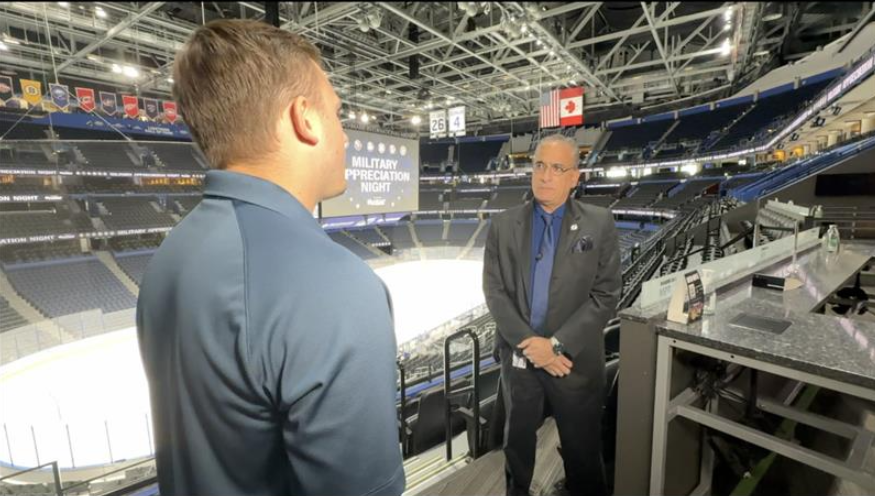 Lightning honor military community on special appreciation night