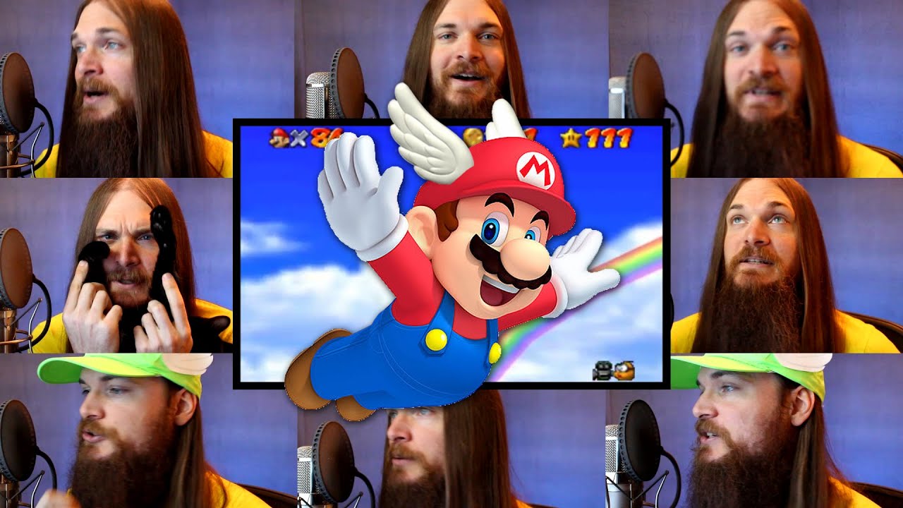 Super Mario 64 - Wing Cap acapella (Mario Starman theme)