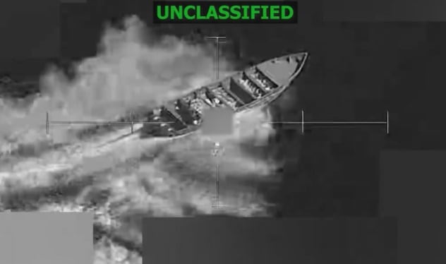 U.S. Southern Command Destroys Drug-Smuggling Vessel in Eastern Pacific