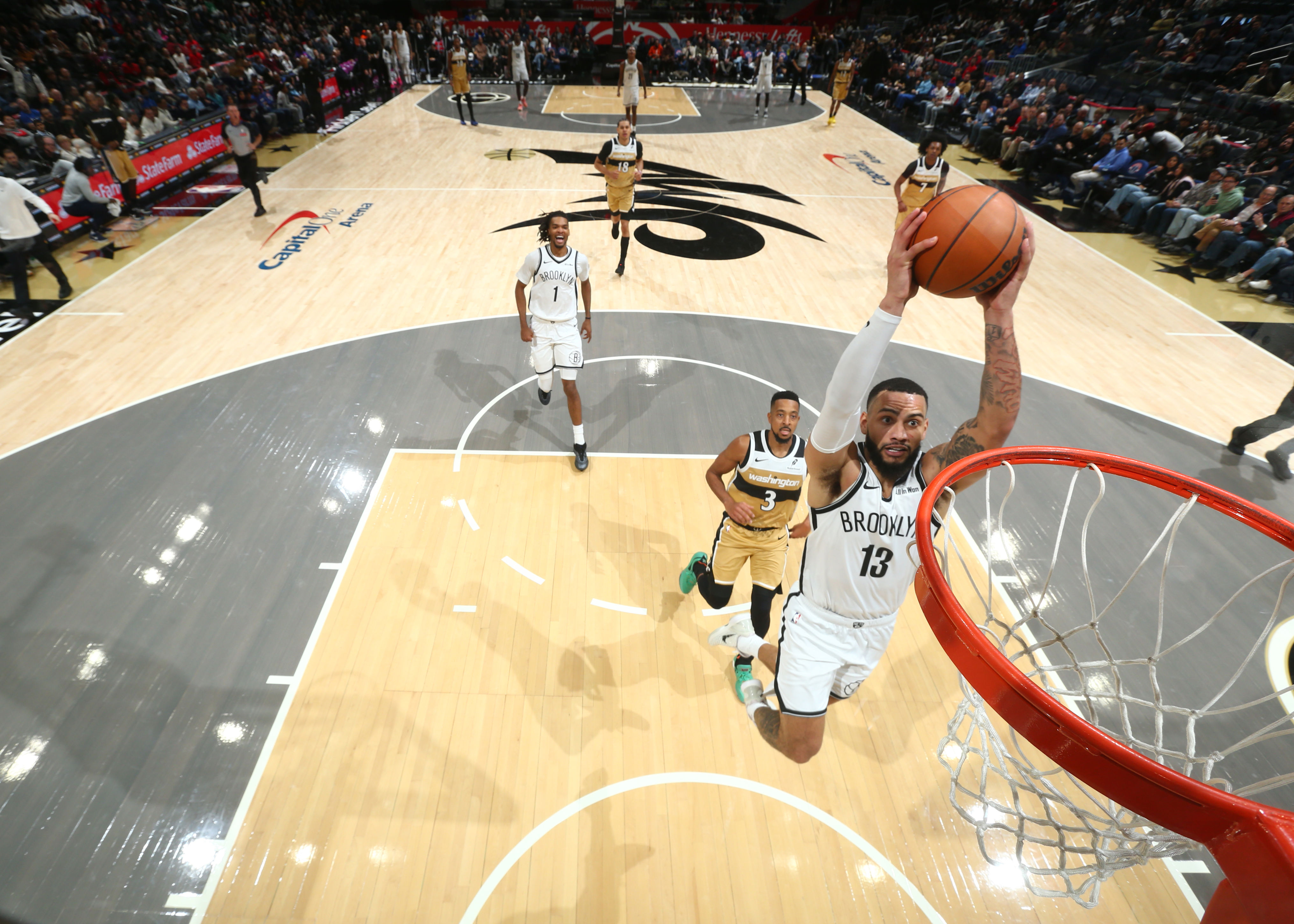 Nets pick up second win of the season, beat Wizards 129-106