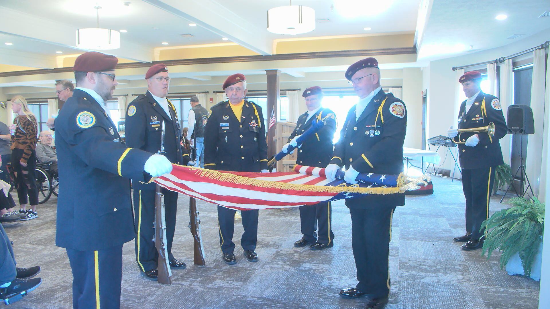American Legion Riders honor Grand Island nursing home veterans