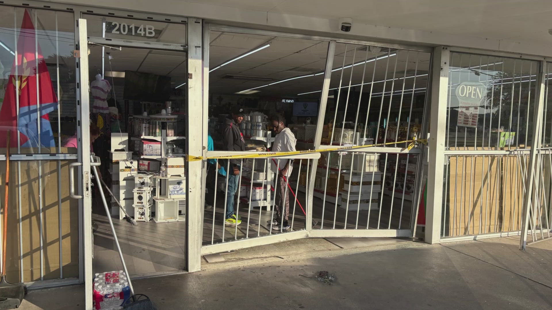 SUV rams into Garland store