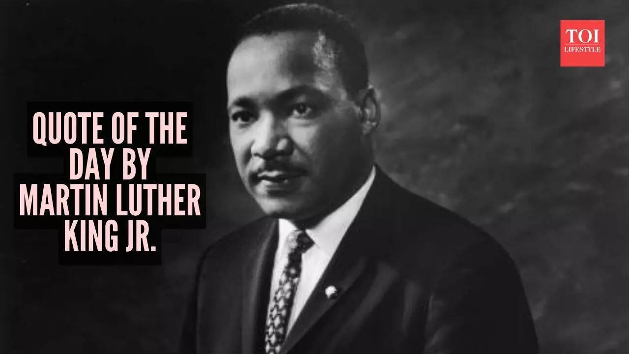 Quote of the day by Martin Luther King Jr.: “The ultimate measure of a ...