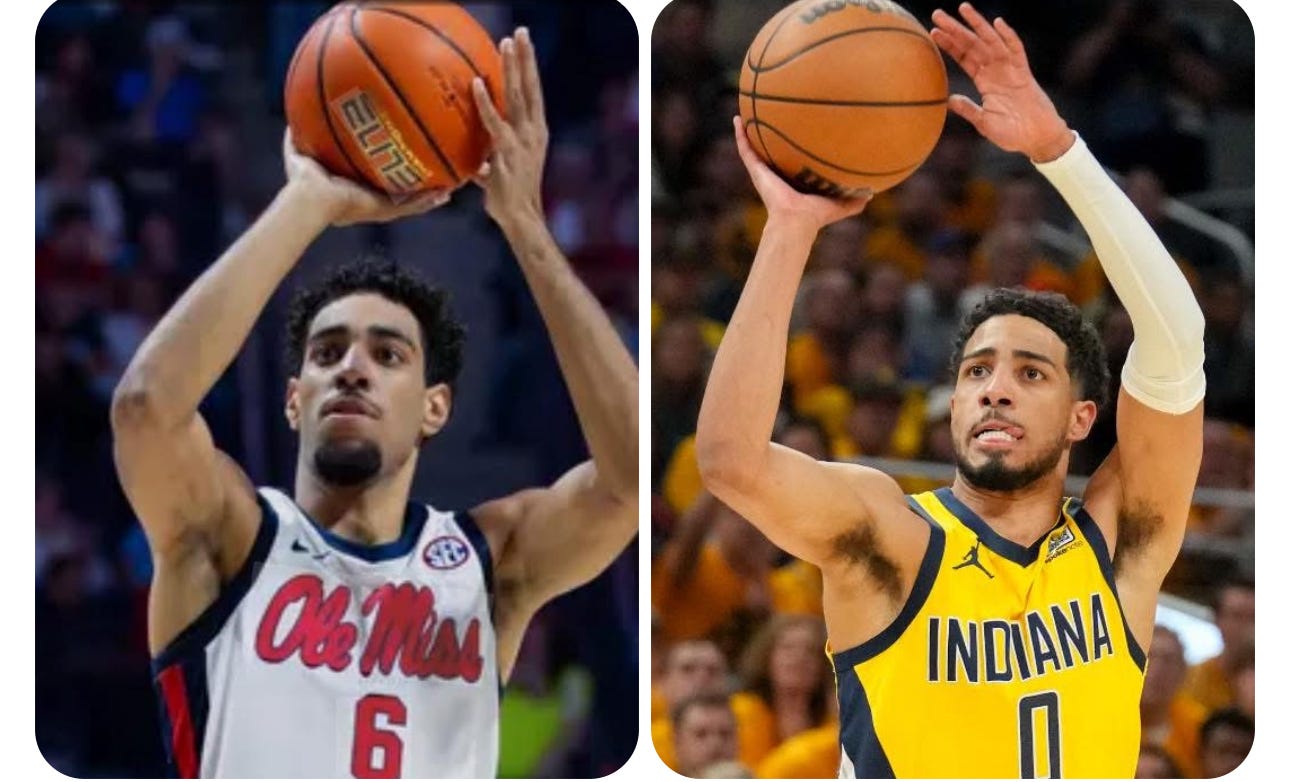 There's a Tyrese Haliburton 'clone' playing for Ole Miss. The internet ...