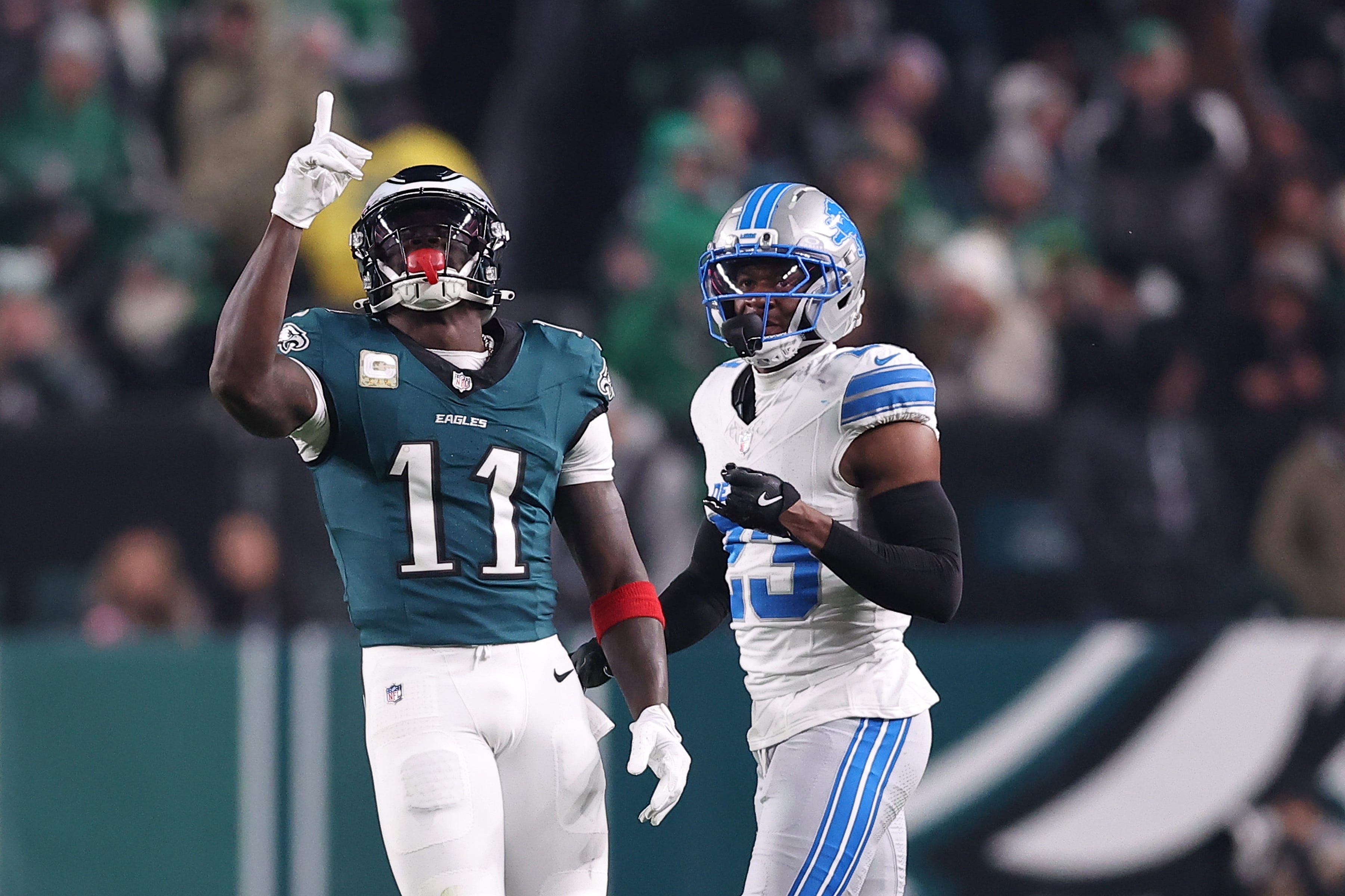 Eagles target A.J. Brown early, often after week of controversy. But is ...