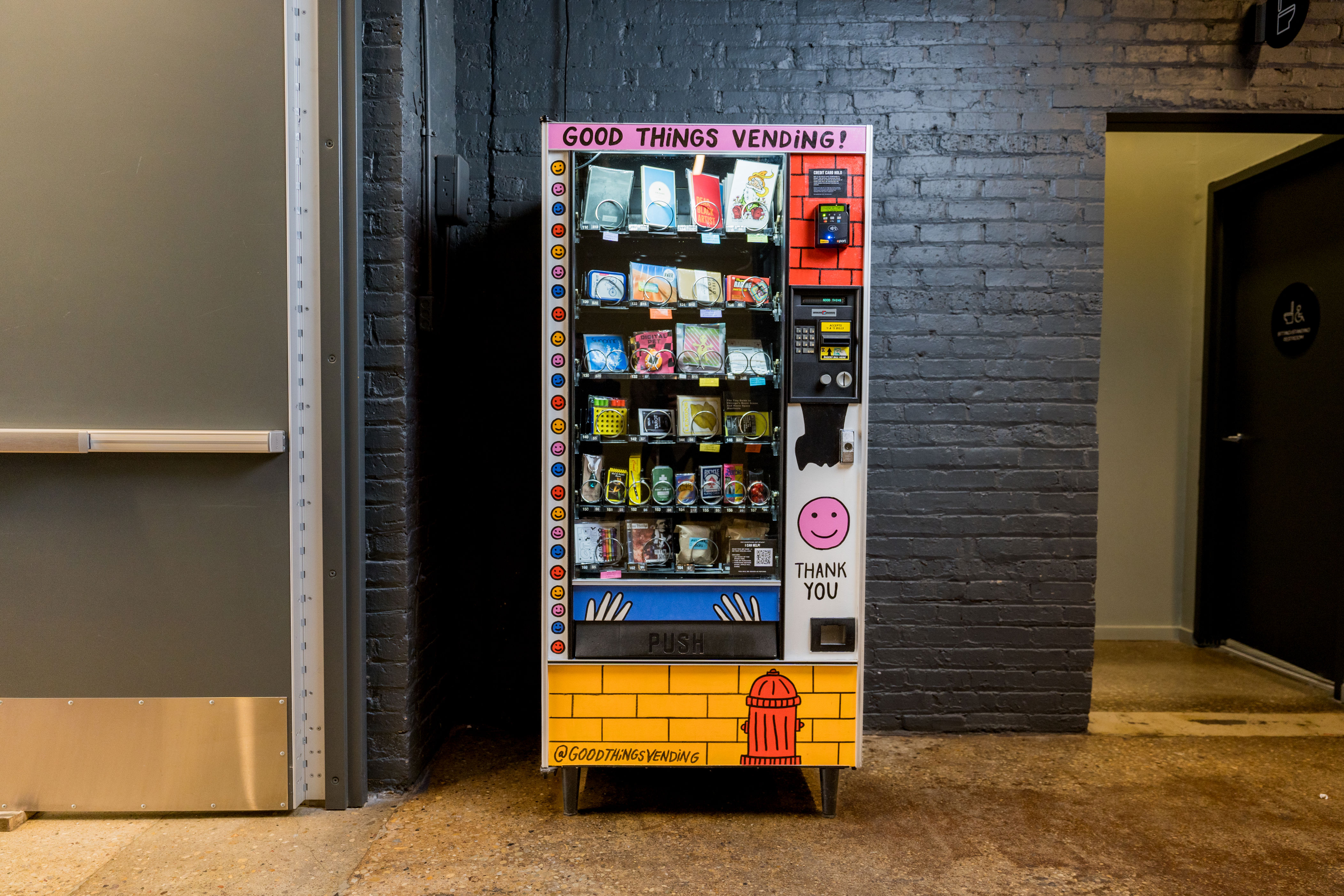 Midwest vending machines dispense bite-sized art