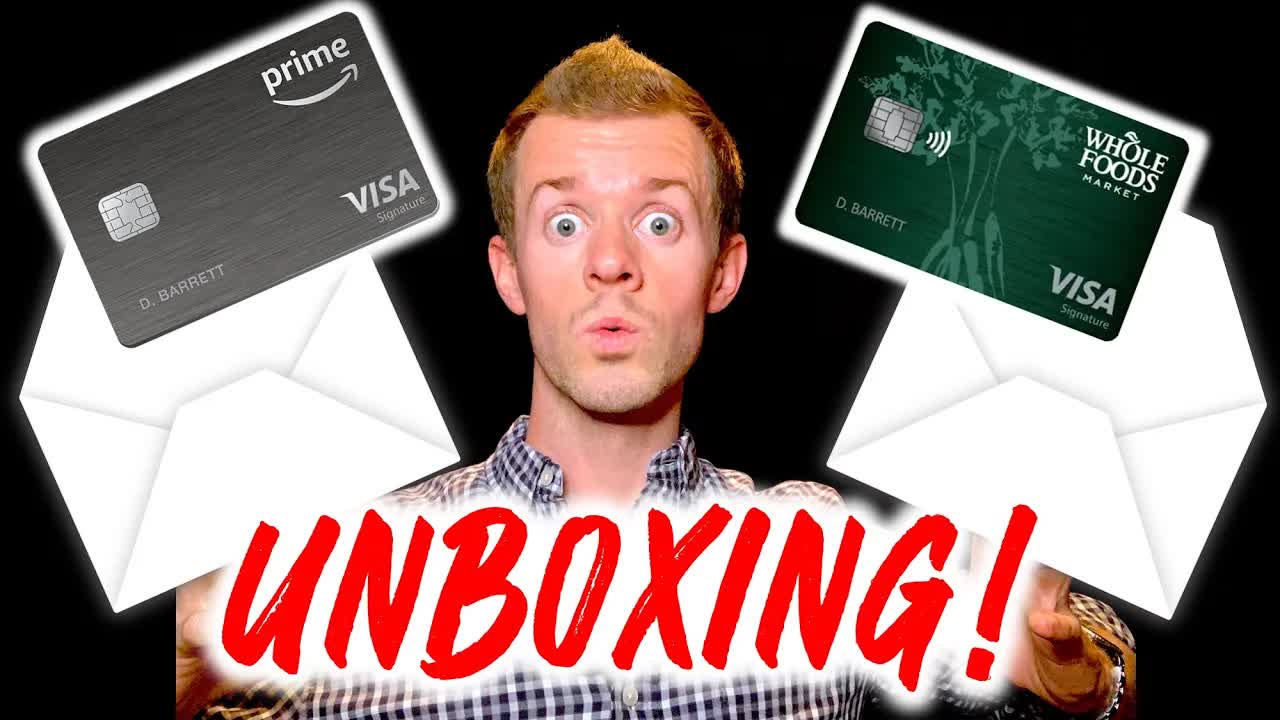 Amazon Prime credit card unboxing! (Amazon credit card | Whole Foods ...
